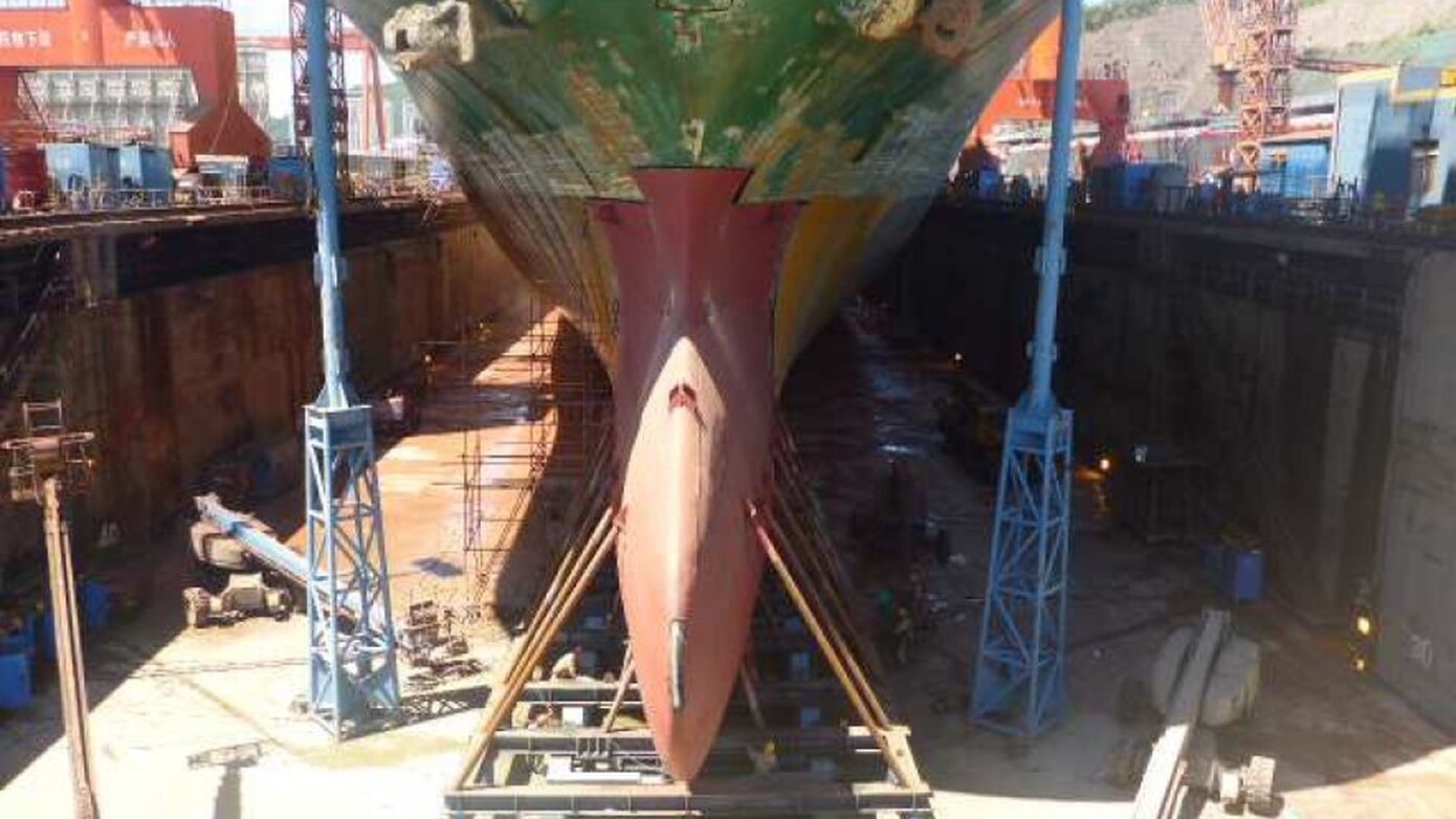 A step forward: The new bulbous bow arrives- Wallenius Wilhelmsen