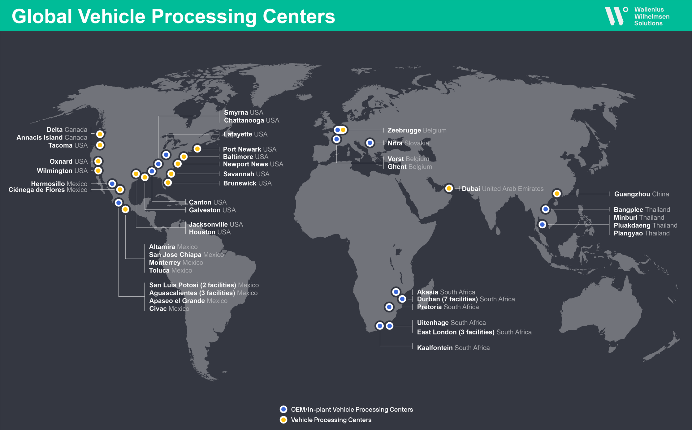 Vehicle processing l Finished Vehicle Logistics IWallenius Wilhelmsen ...