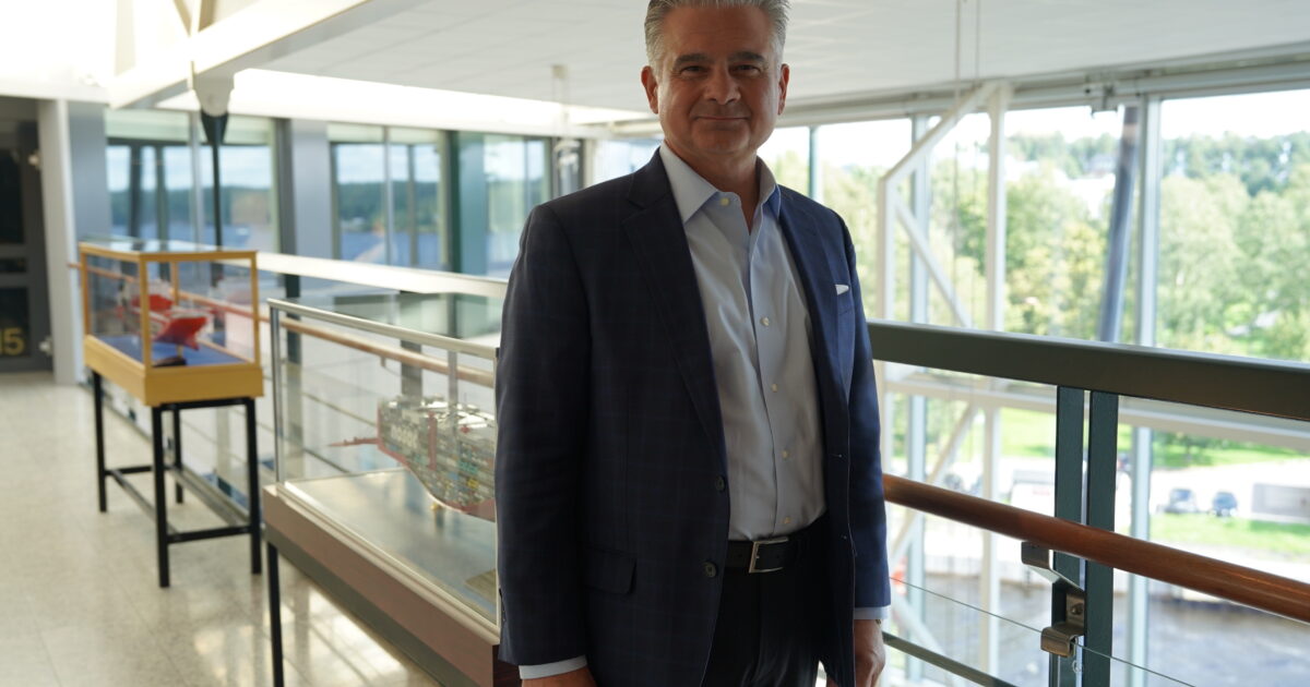 Say hello to our new COO, John Felitto!- Wallenius Wilhelmsen